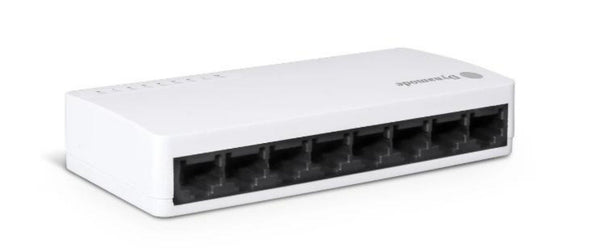 8 Port Fast Ethernet 10/100 Desktop - Wall Mount Switch Hub (SW80010-D ...